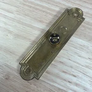 Trine | Accents | Solid Brass Door Bell Gold Tone Lighted Trine Chime ...